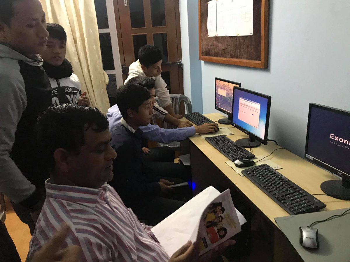 Computer Training Continues – Crown Nepal